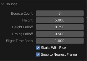 Bounce Keyframe【Blenderアドオン】 - sum studio - BOOTH
