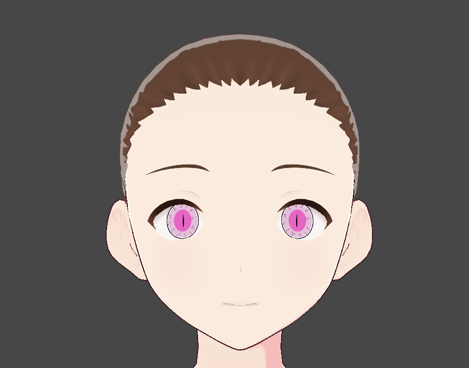 [Free]Demon Slayer Eyes - Nezuko - onyxcam6ion - BOOTH