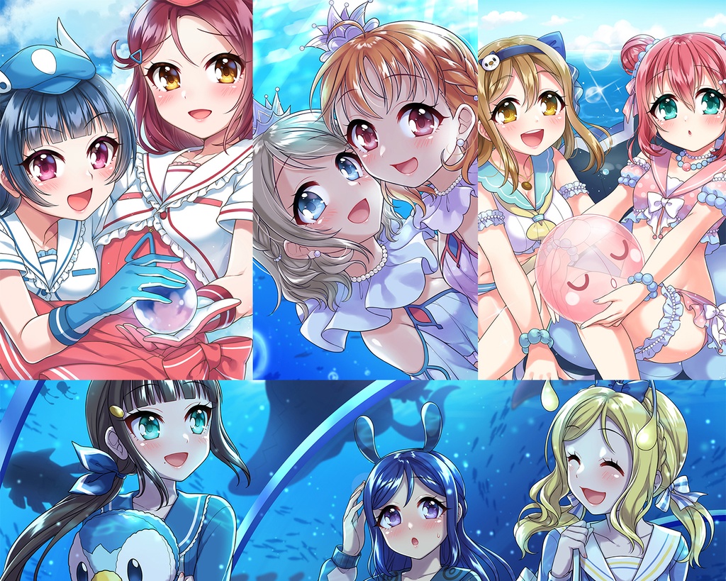 【C106おまとめ発送】Love Live!xPokemon 僕らのMONSTER vol.6 セット - MONO-Land - BOOTH