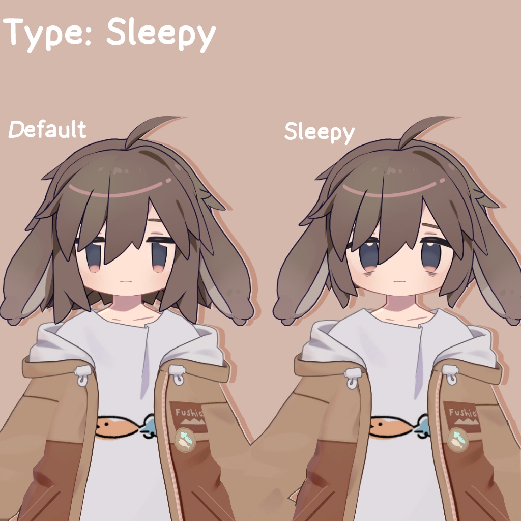 [うささき] Usasaki Blendshape Set | 6 Presets - Mapletech - BOOTH
