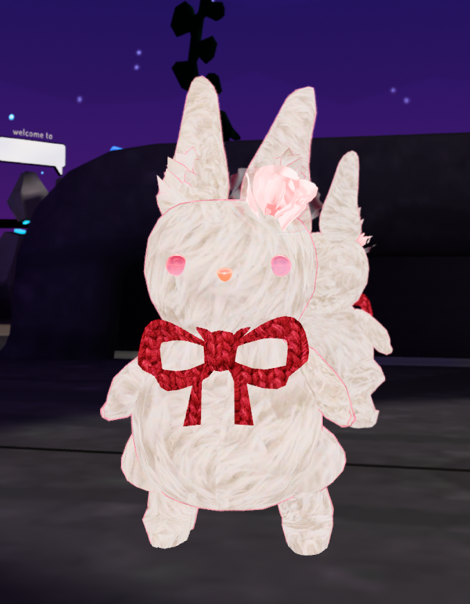 オリジナル3Dモデル アバター『うさぎ * Rabbit』 VRChat * cluster - fragment of time - BOOTH