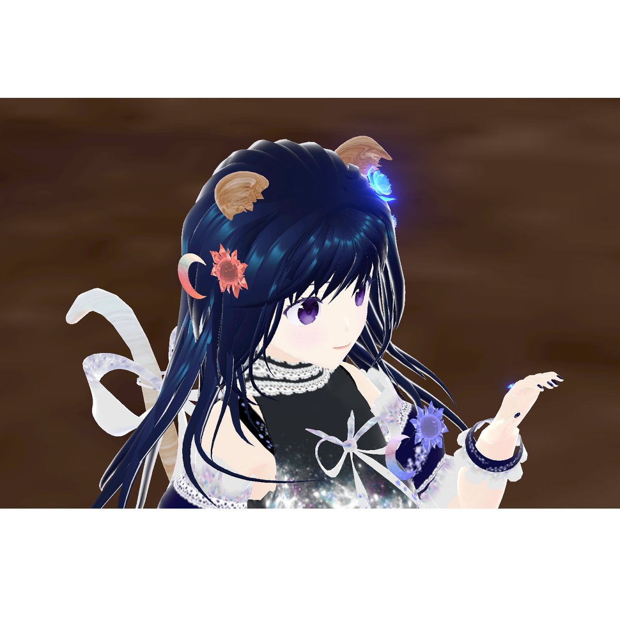 オリジナル3Dモデル 『太陽と月 * sun and moon』VRChat * cluster - fragment of time - BOOTH