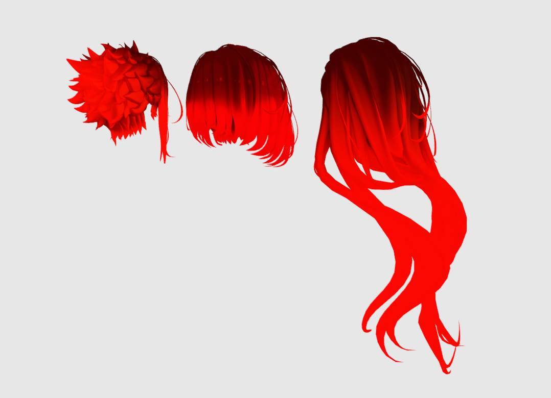 Ivora's Hair | VRChat Asset - daisythecreep - BOOTH