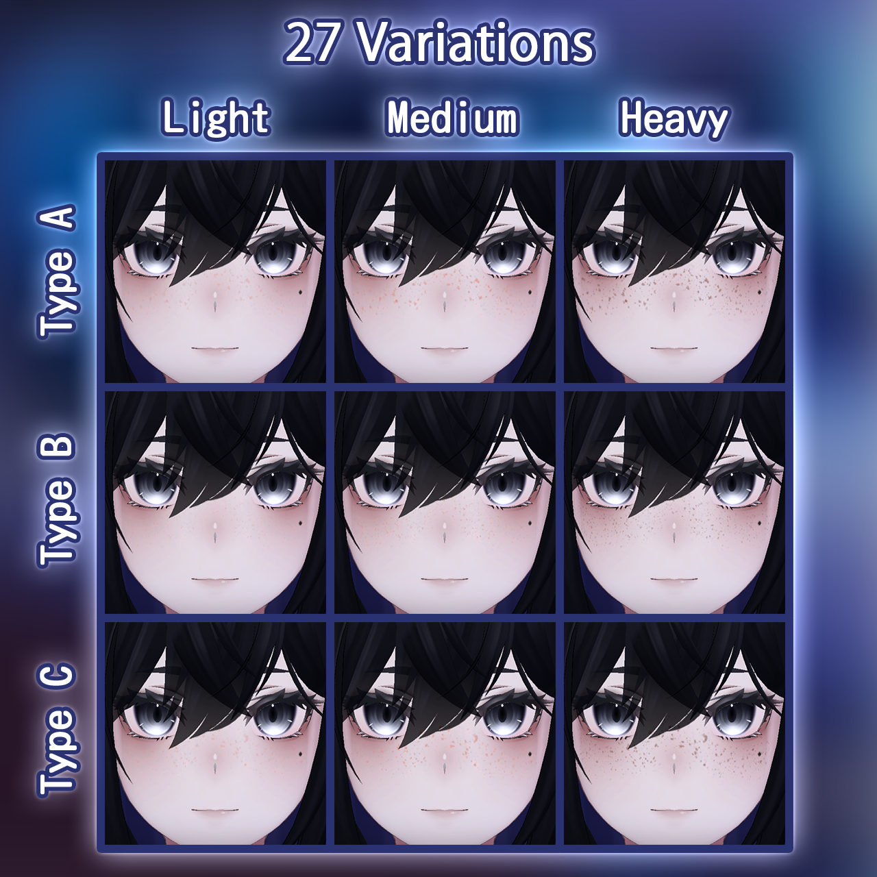 「ラシューシャ・Lasyusha」そばかす / Freckles - Raphii's Shop - BOOTH