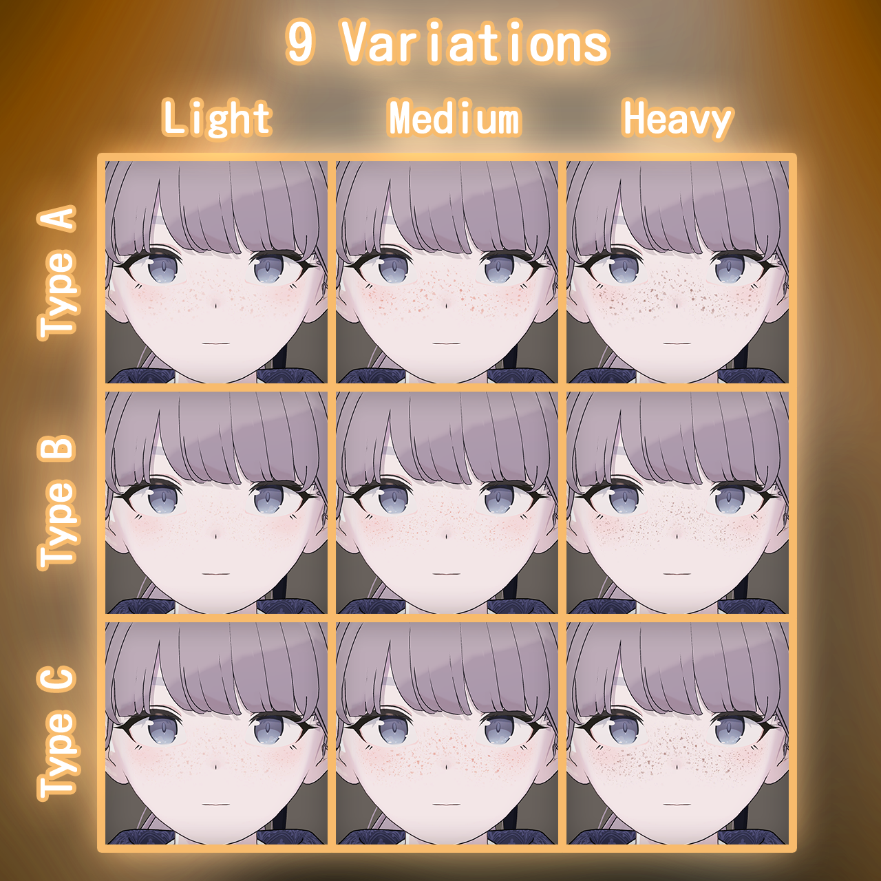 「Lapwing」そばかす / Freckles - Raphii's Shop - BOOTH