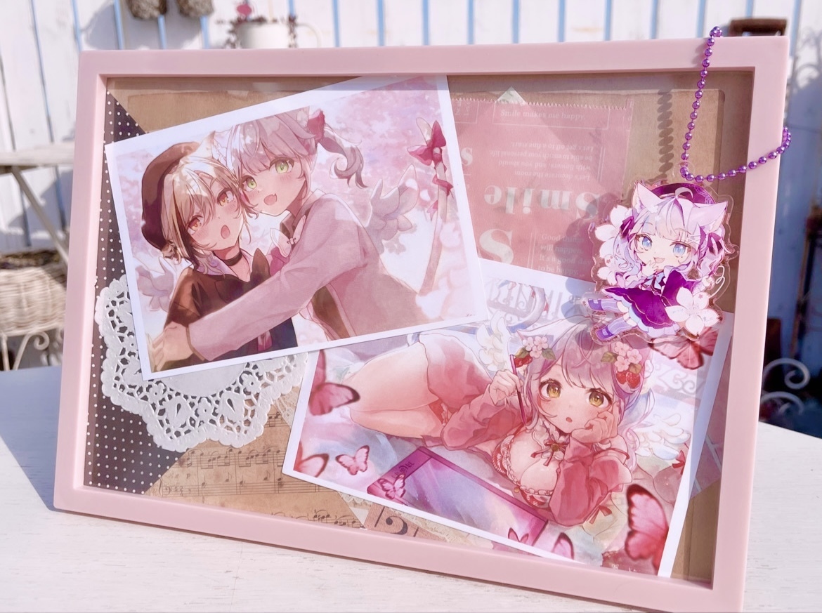 yuu花オリジナルアクリルキーホルダー - yuuka shop ໒꒱ - BOOTH