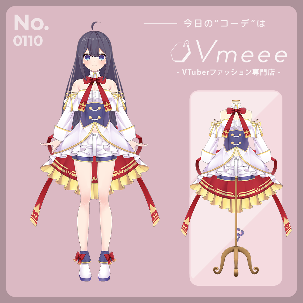 アリストクラット Aristocrat【Vtuber Fashion Assets Vmeee No.110】 - Vmeee ~VTuber向けファッション専門店~ - BOOTH