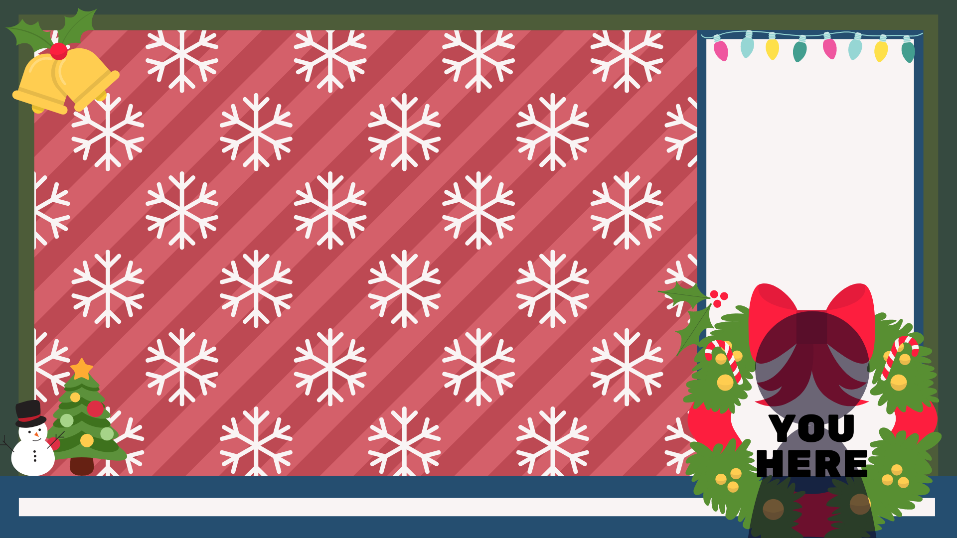 Christmas Stream Overlay [Free] - Mothly_Lightra - BOOTH