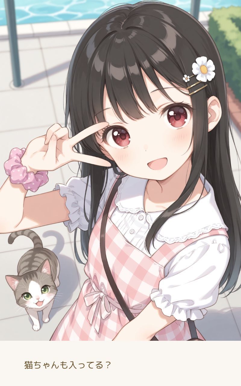 猫と女の子のやさしい時間 AIイラスト集 - RIN - BOOTH