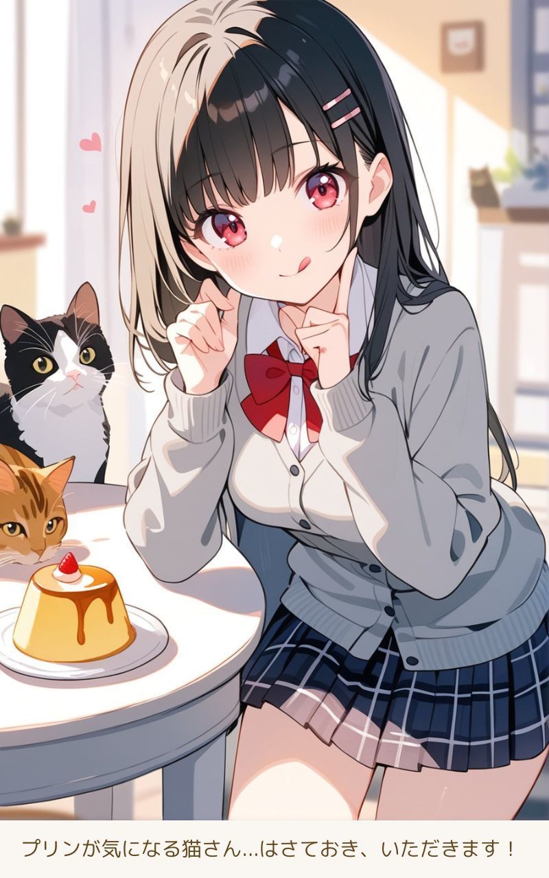 猫と女の子のやさしい時間 AIイラスト集 - RIN - BOOTH