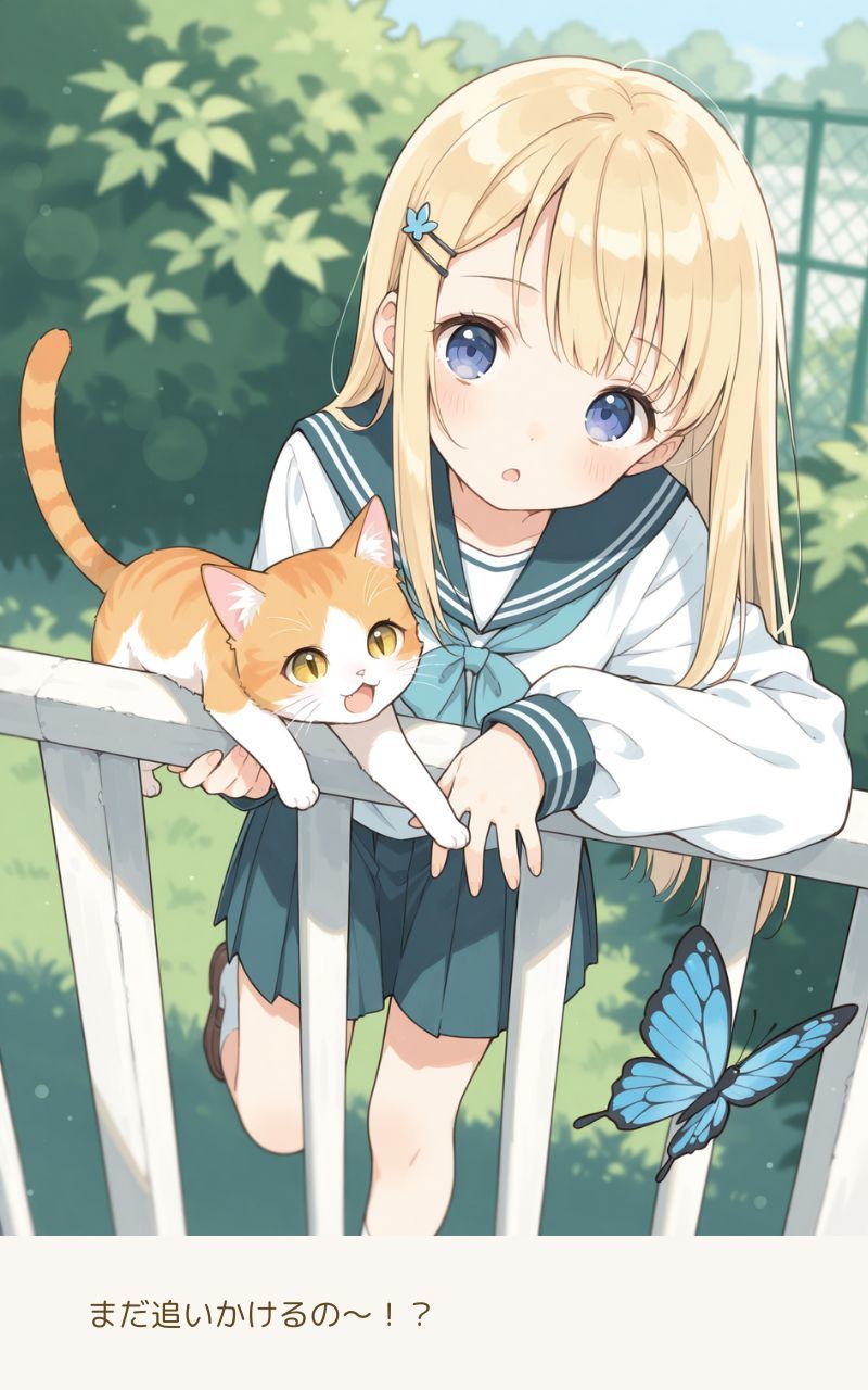猫と女の子のやさしい時間 AIイラスト集 - RIN - BOOTH