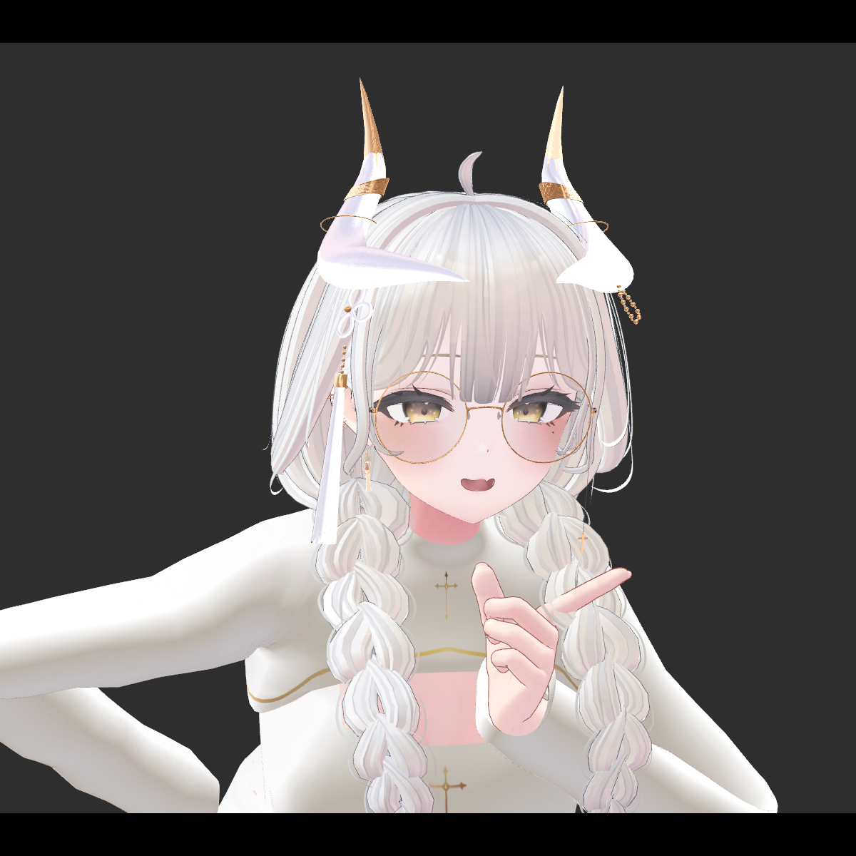 Angelic Horn / 天使の角 - Violet - BOOTH