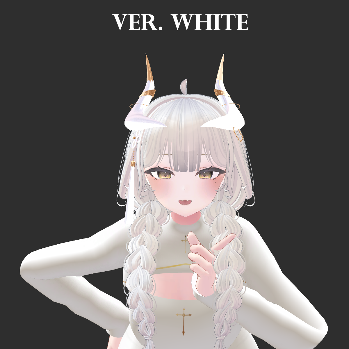 Angelic Horn / 天使の角 - Violet - BOOTH