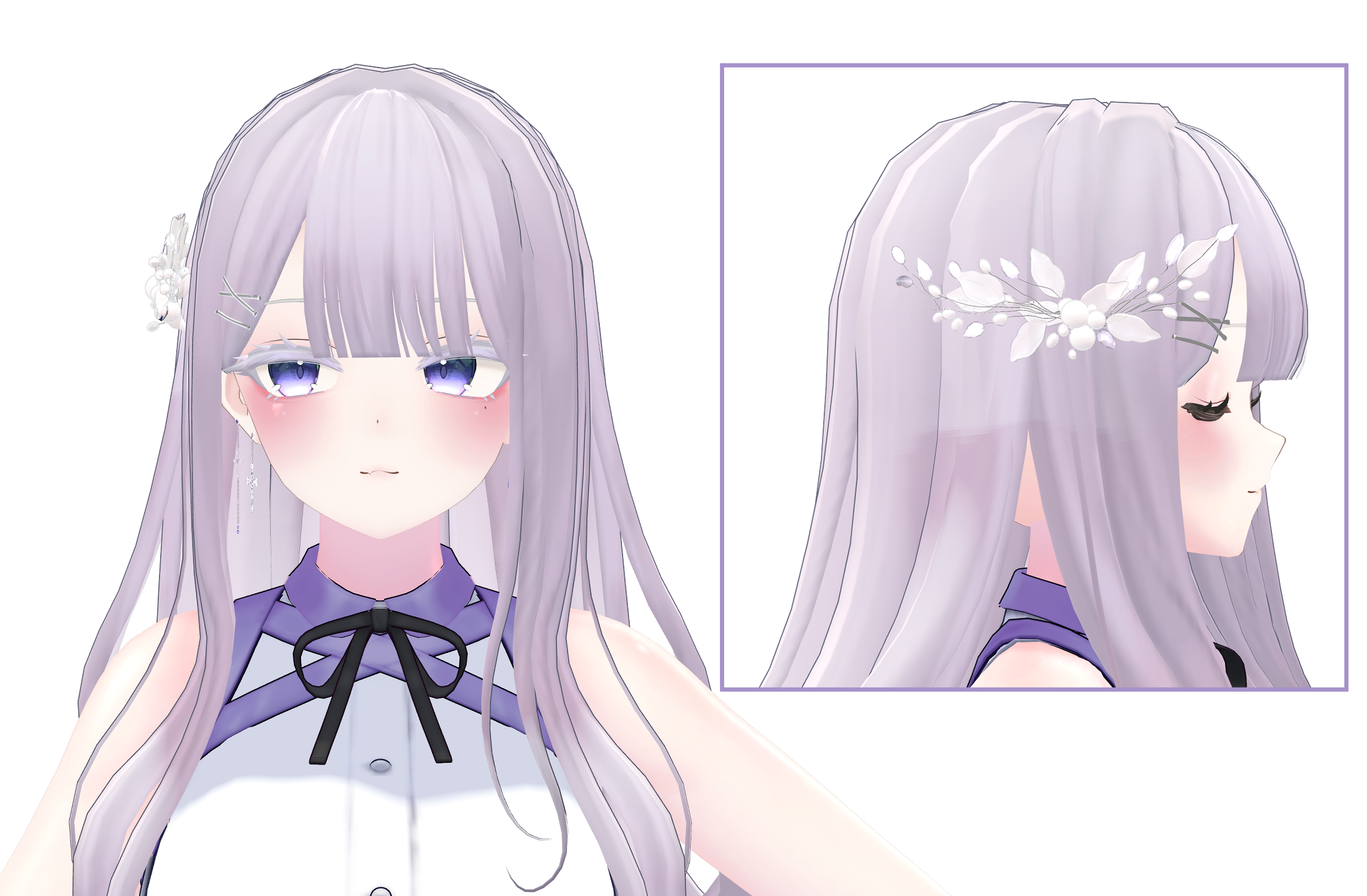 [ 月桂冠 Series2 ] : Pure - Violet - BOOTH