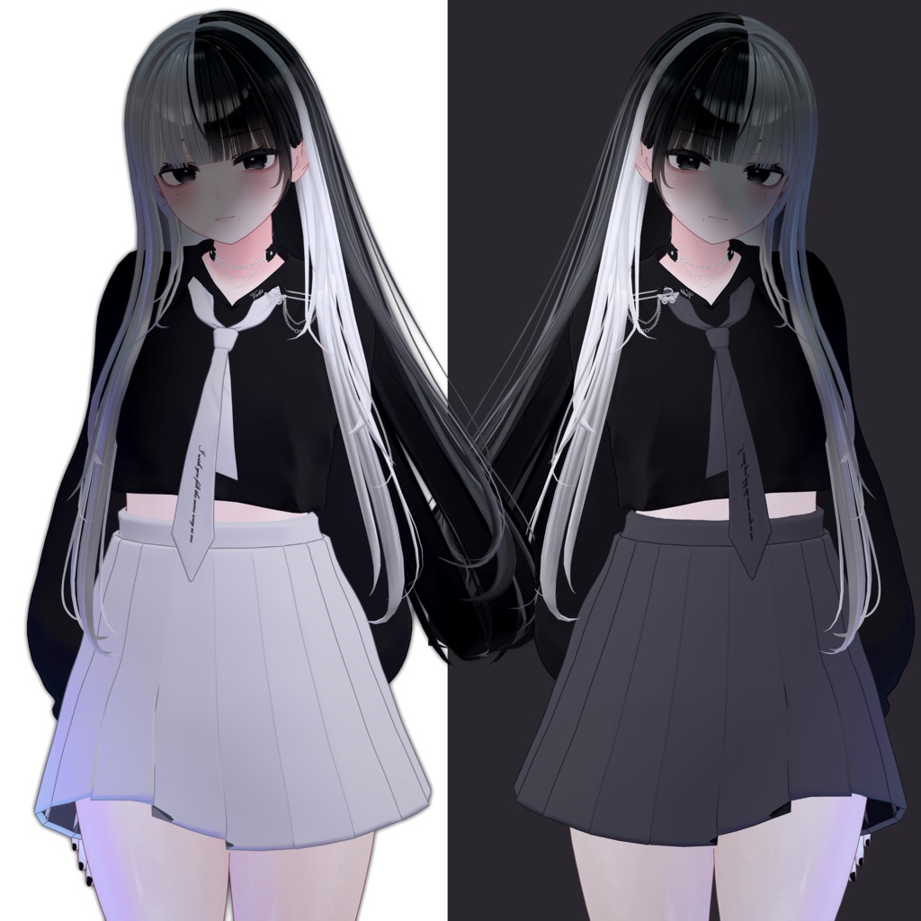 [💜] Daily Look outfits : Thursday for Kikyo [桔梗] - Violet - BOOTH