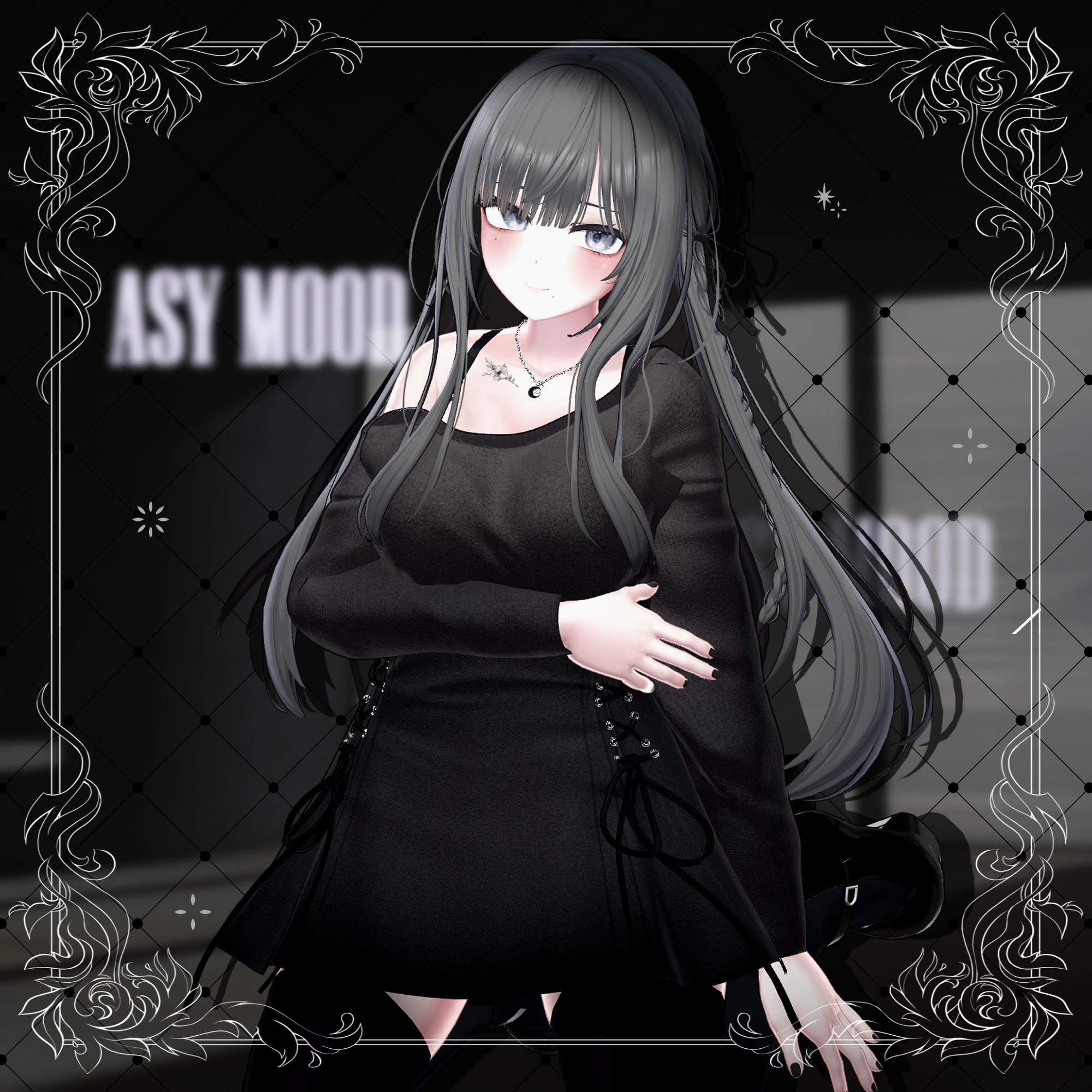🖤 ASY MOOD 🖤 for 桔梗(Kikyo) - Violet - BOOTH