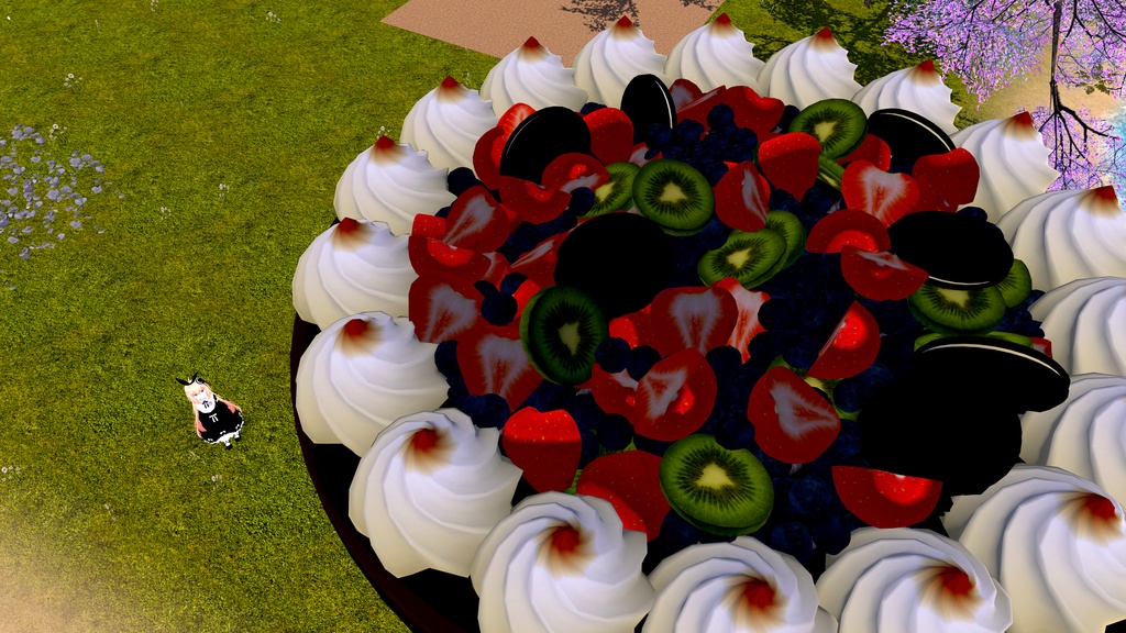Vrchat- チョコレートブルーベリーストロベリーケーキ - Mariyaの店舗 - BOOTH