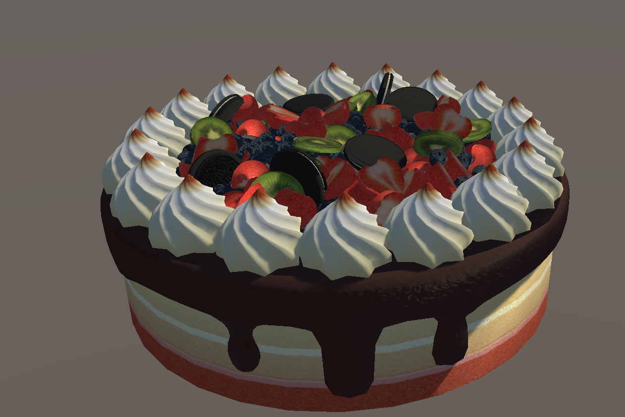 Vrchat- チョコレートブルーベリーストロベリーケーキ - Mariyaの店舗 - BOOTH