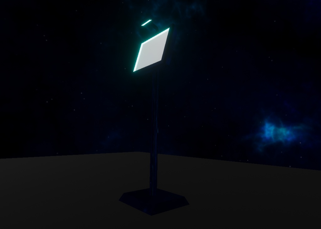 Information Board - VRChat compatible - 3dmaster - BOOTH