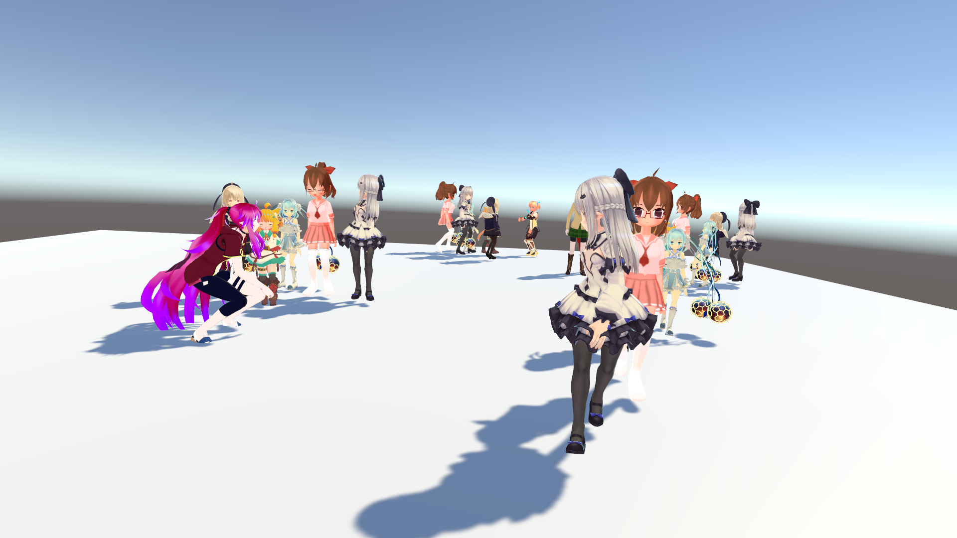 [VRChat][無料]同期プレイヤー追従NPCシステム（VRCSDK2用） - 奈良阪配本地 - BOOTH