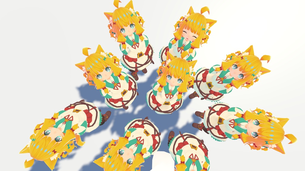 [VRChat][無料]同期プレイヤー追従NPCシステム（VRCSDK2用） - 奈良阪配本地 - BOOTH