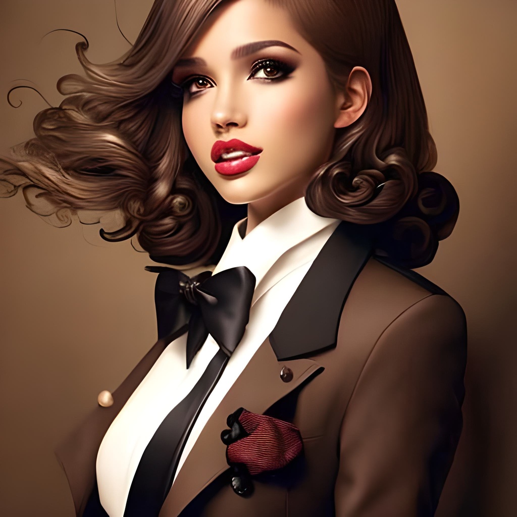 formal woman (5) - AI art shop - BOOTH