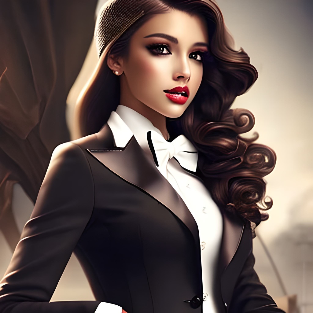 formal woman (6) - AI art shop - BOOTH