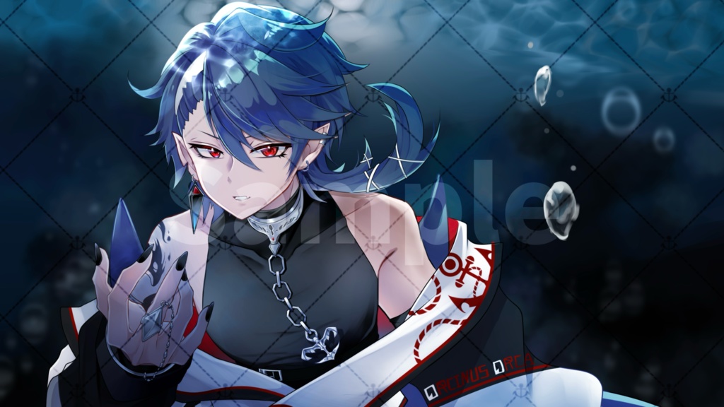【2周年記念】海炎壁紙‐通常＆新衣装‐2枚セット - sakanami - BOOTH