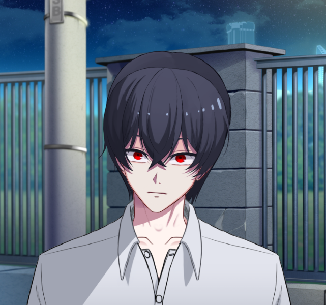 [UPDATED] Free Live2D Black Hair Red Eye Boy (For Vtube Studio ...