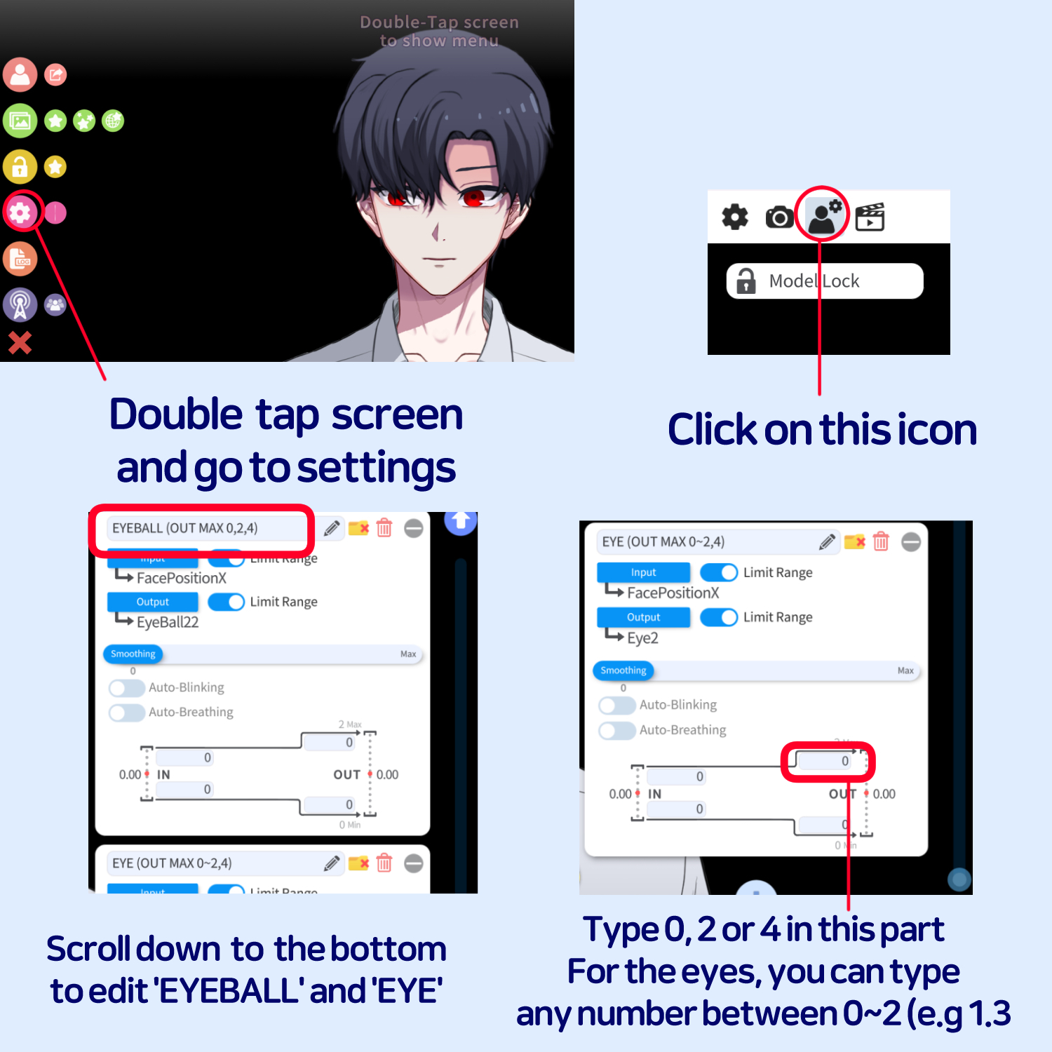 [UPDATED] Free Live2D Black Hair Red Eye Boy (For Vtube Studio) - myohanholmes - BOOTH