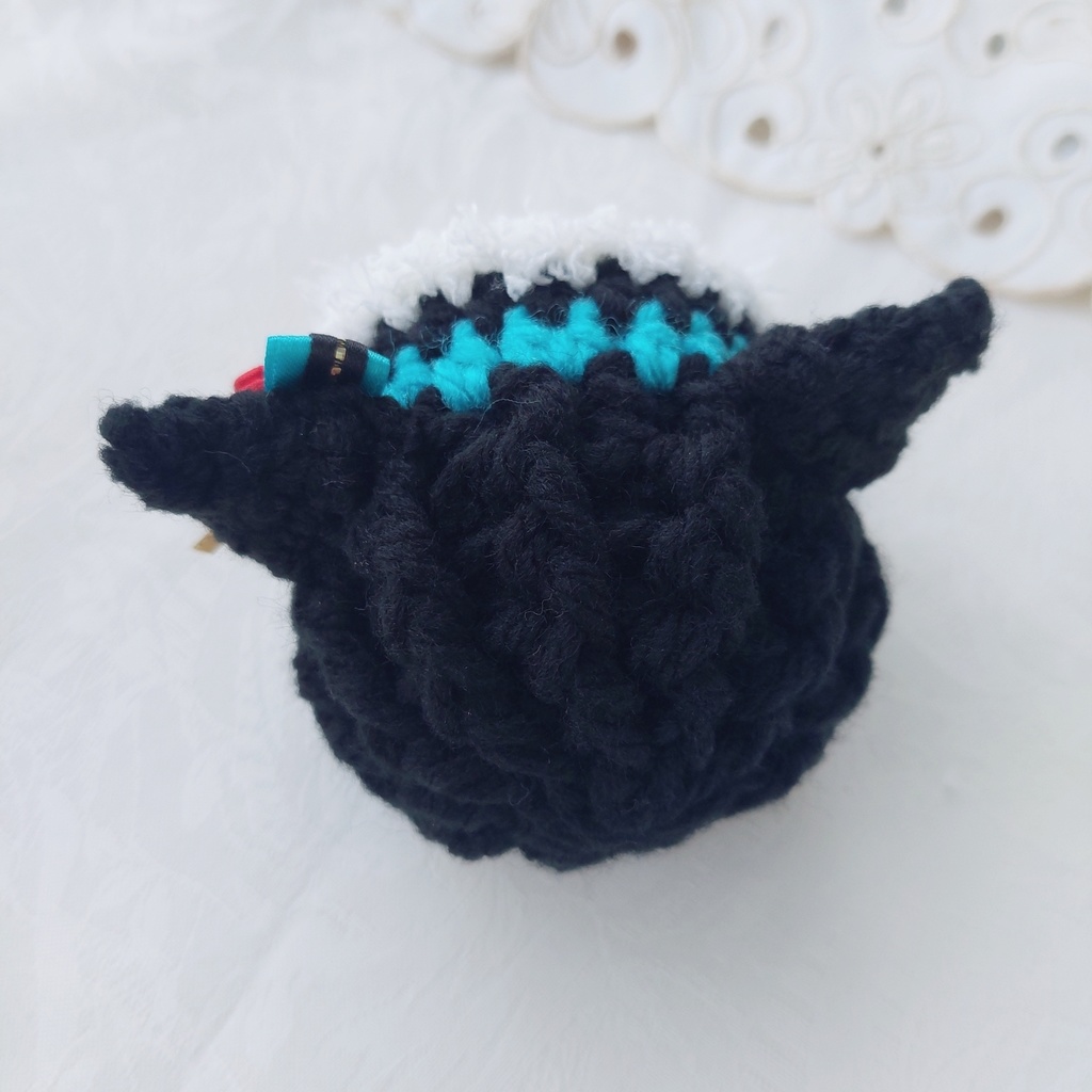 おまんじゅう着ぐるみ【K56b】黒シアン色 - miyaあむあむ - BOOTH