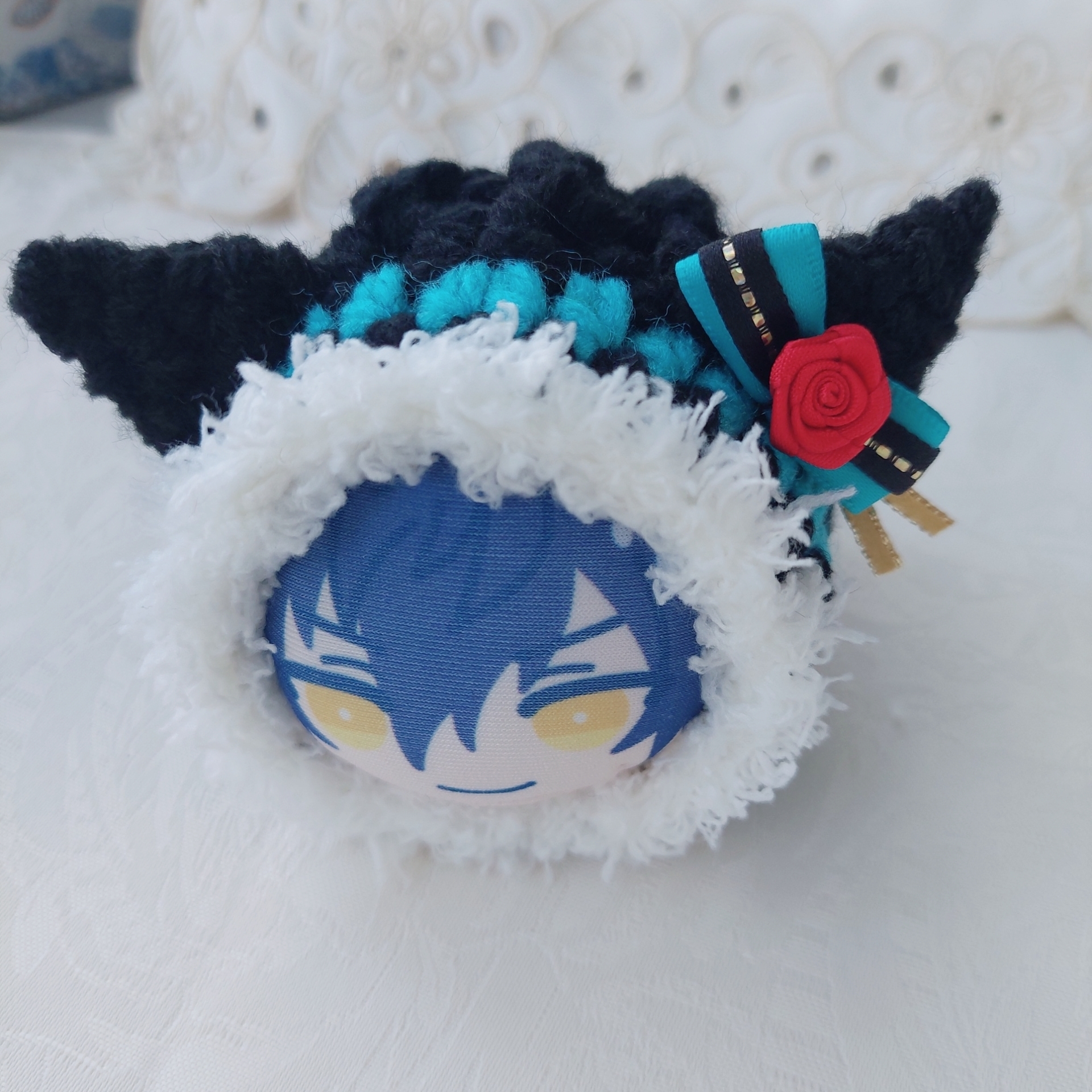 おまんじゅう着ぐるみ【K56b】黒シアン色 - miyaあむあむ - BOOTH