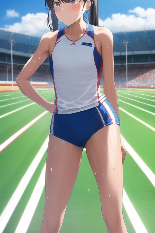 女子陸上部：汗まみれの練習風景② - ymmt-akr - BOOTH