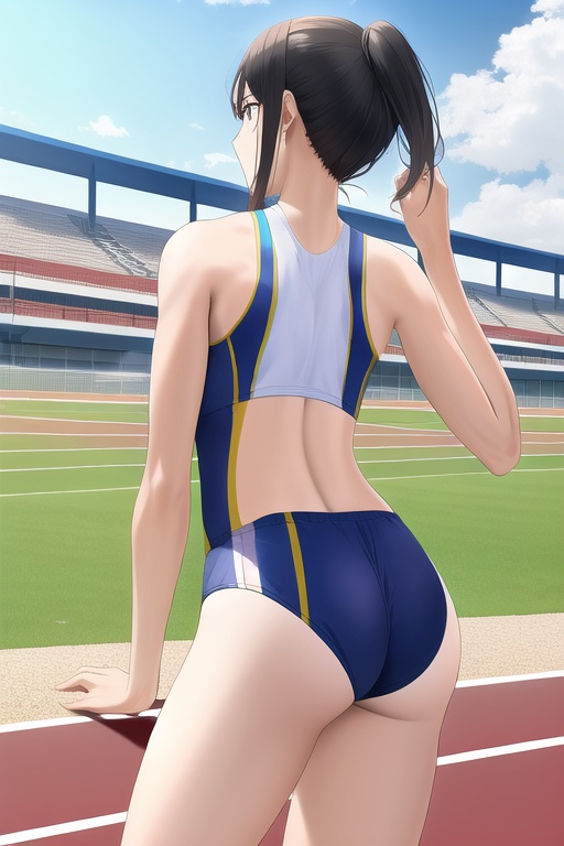 女子陸上部：汗まみれの練習風景② - ymmt-akr - BOOTH