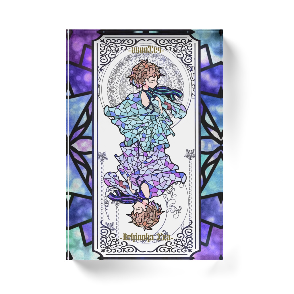 壱葉てあステンドグラス風アクリルブロック-3rd Anniversary2024- - Te4 time? - BOOTH