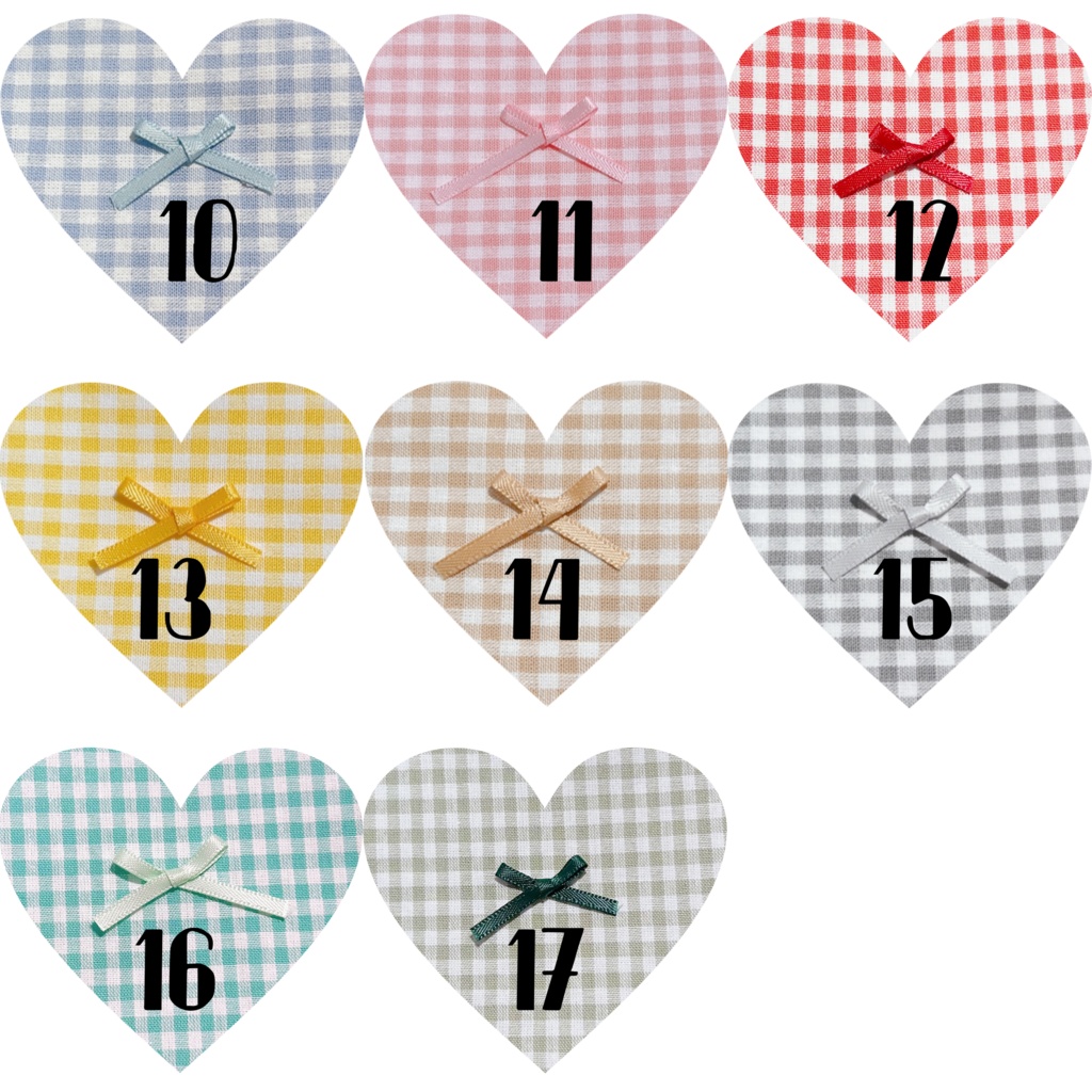 8㎝10㎝ ぬい服 ぬいぐるみ用 ベビースタイ リボンセット - moln - BOOTH