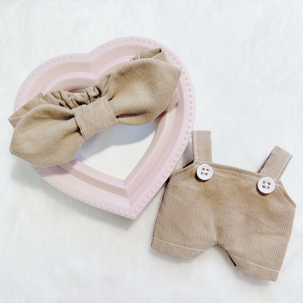 10cmぬいぐるみ サロペット 洋服 ぬい服 - moln - BOOTH