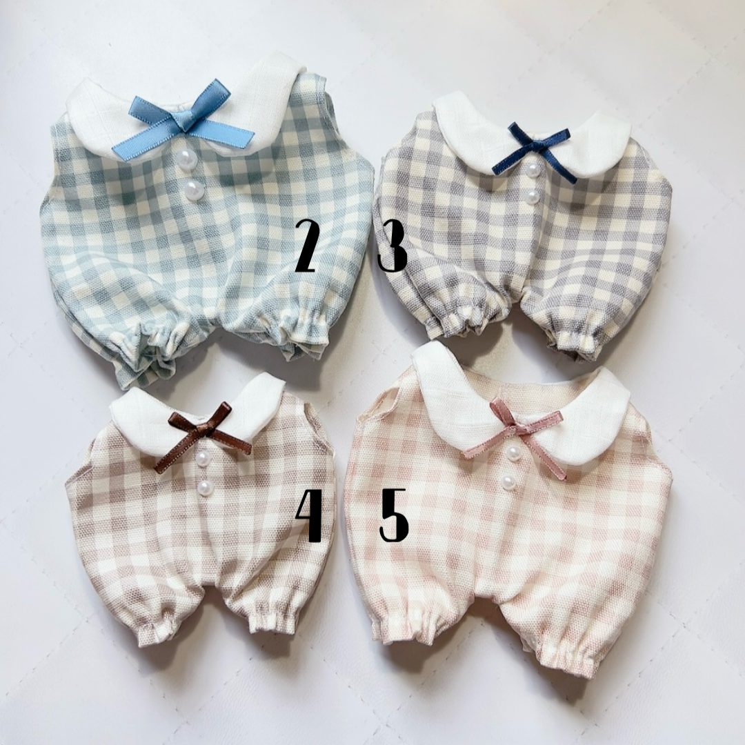 15cmぬいぐるみ服 ぬい服 ロンパース - moln - BOOTH