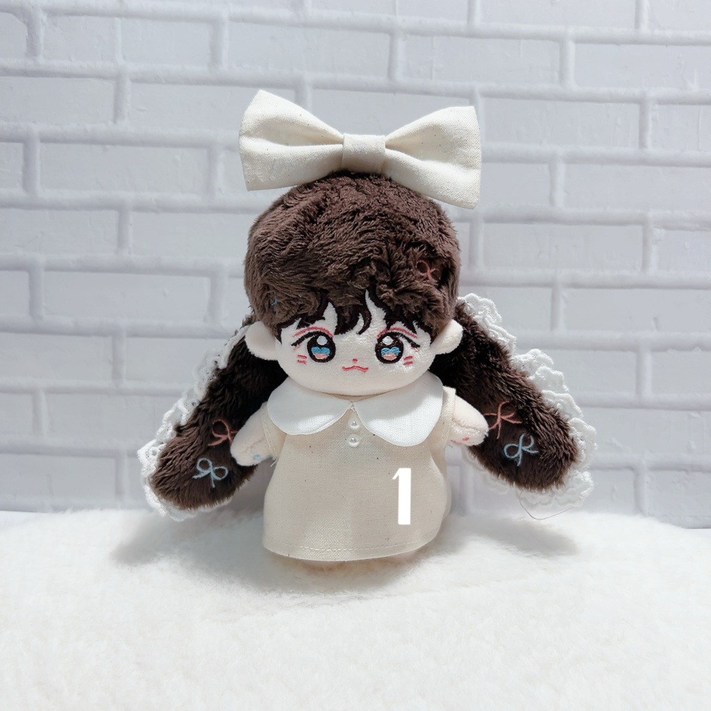 10cm ぬいぐるみ用ブラウスワンピース - moln - BOOTH