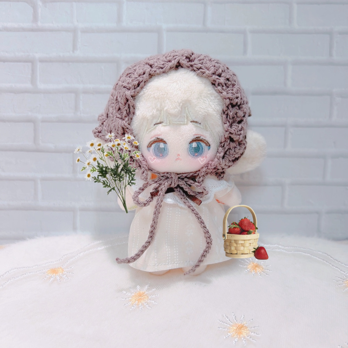 10cmぬいぐるみ用 おはなのバブーシュカ ⃘*.ﾟ - moln - BOOTH
