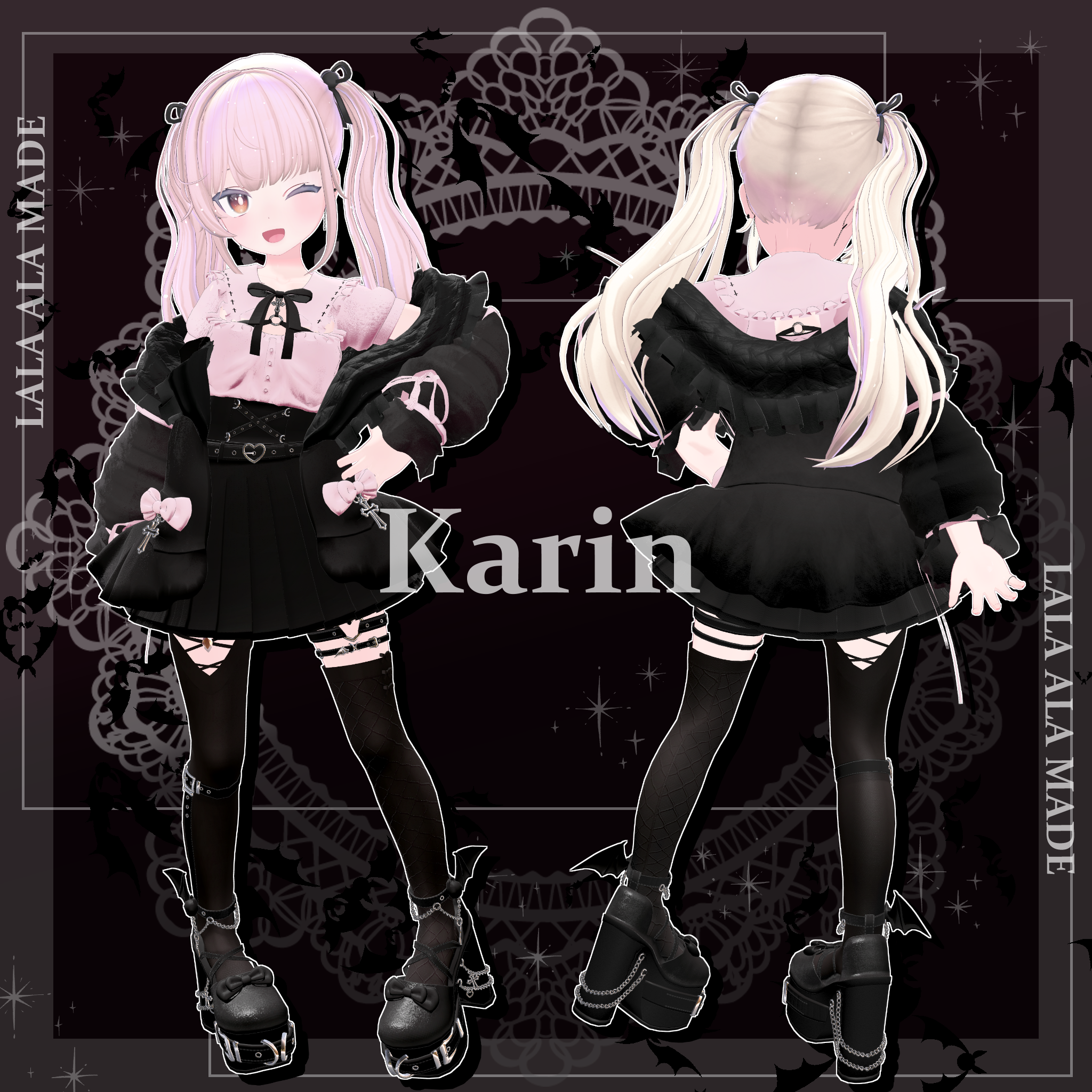 【9アバター対応】landmine vampire【VRChat想定】 - Lala à la made - BOOTH