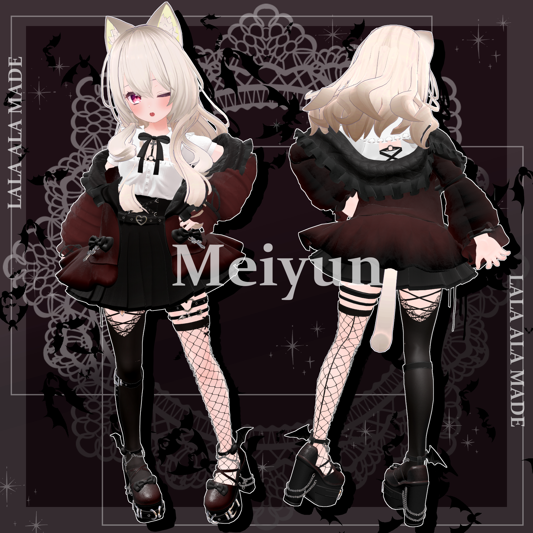 【9アバター対応】landmine vampire【VRChat想定】 - Lala à la made - BOOTH