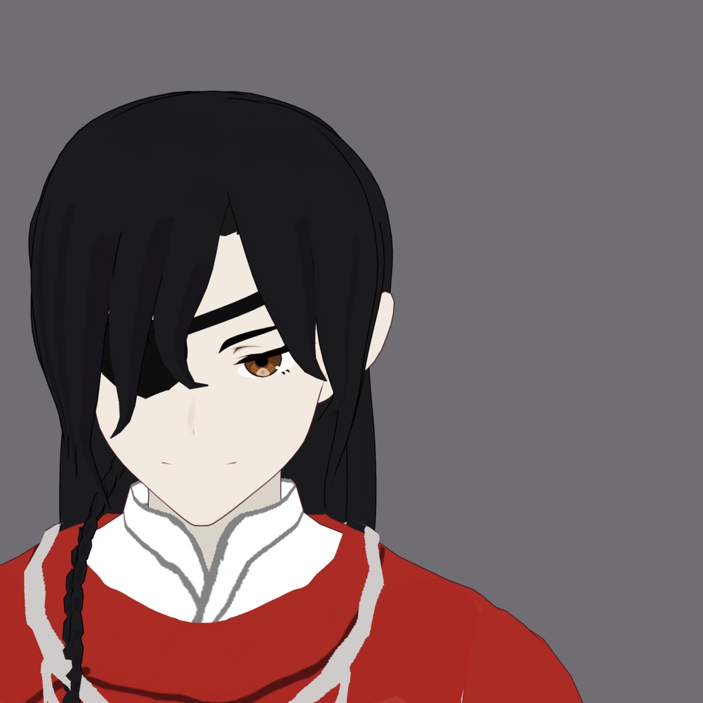 [VRoid Studio] Hua Chengs' eye patch - AtomicFox Shop - BOOTH