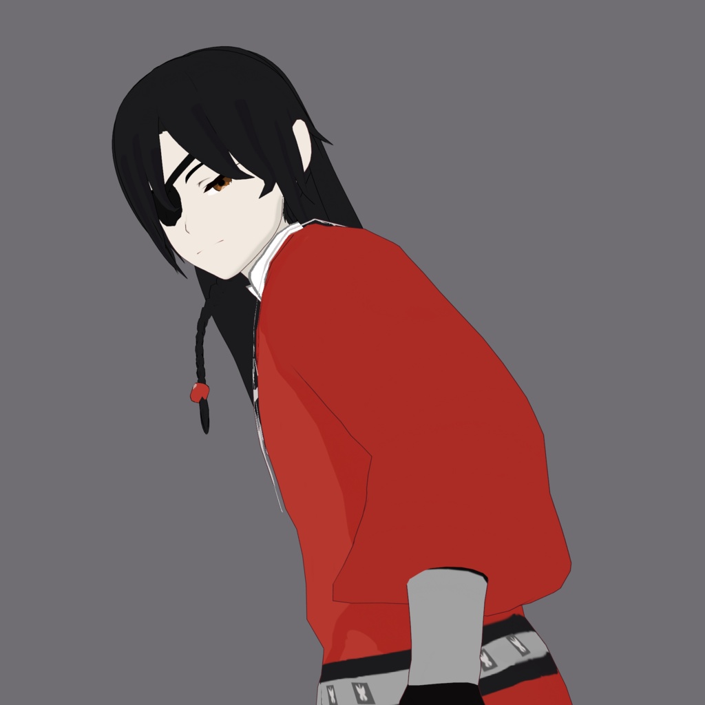 [VRoid Studio] Hua Chengs' eye patch - AtomicFox Shop - BOOTH