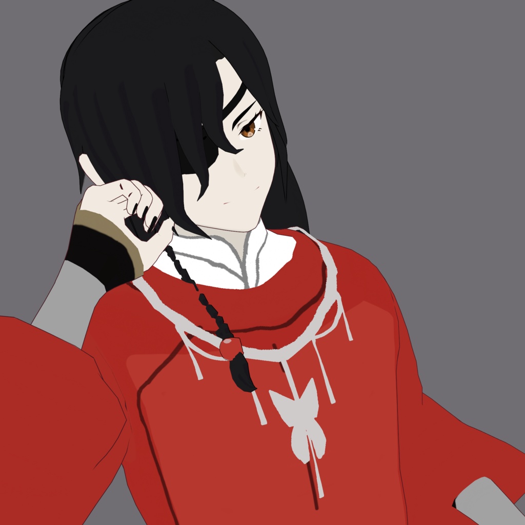 [VRoid Studio] Hua Chengs' eye patch - AtomicFox Shop - BOOTH