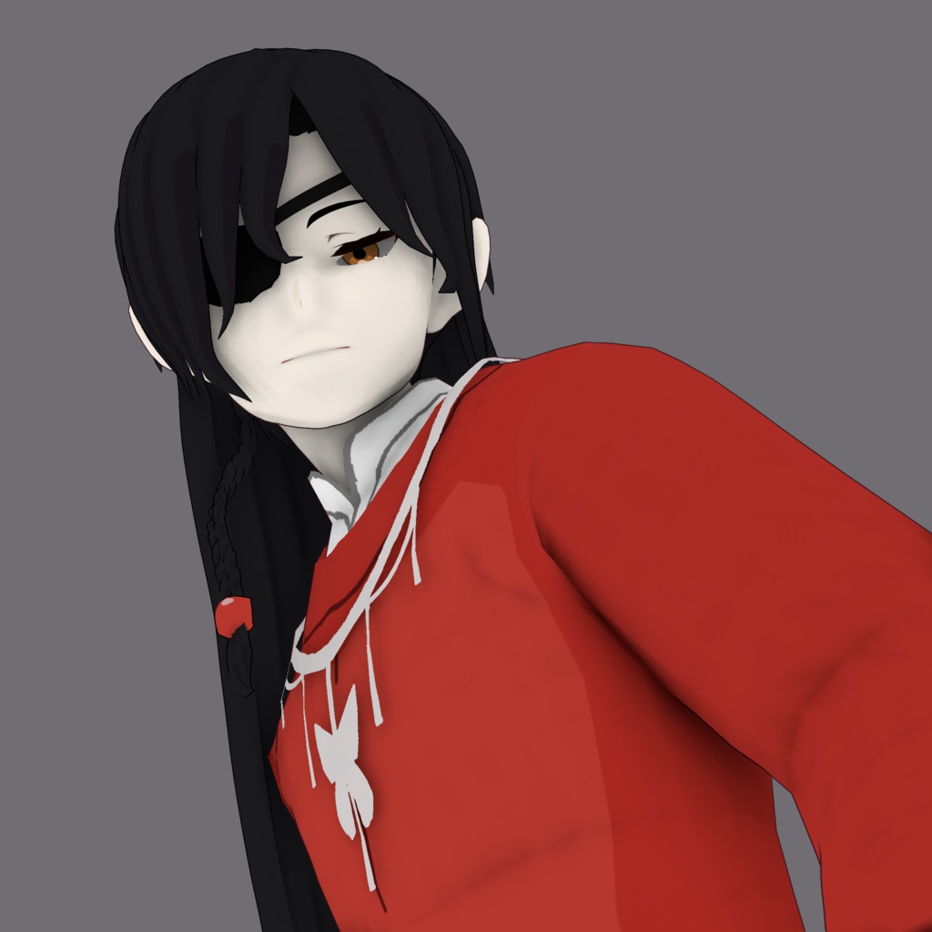 [VRoid Studio] Hua Chengs' eye patch - AtomicFox Shop - BOOTH