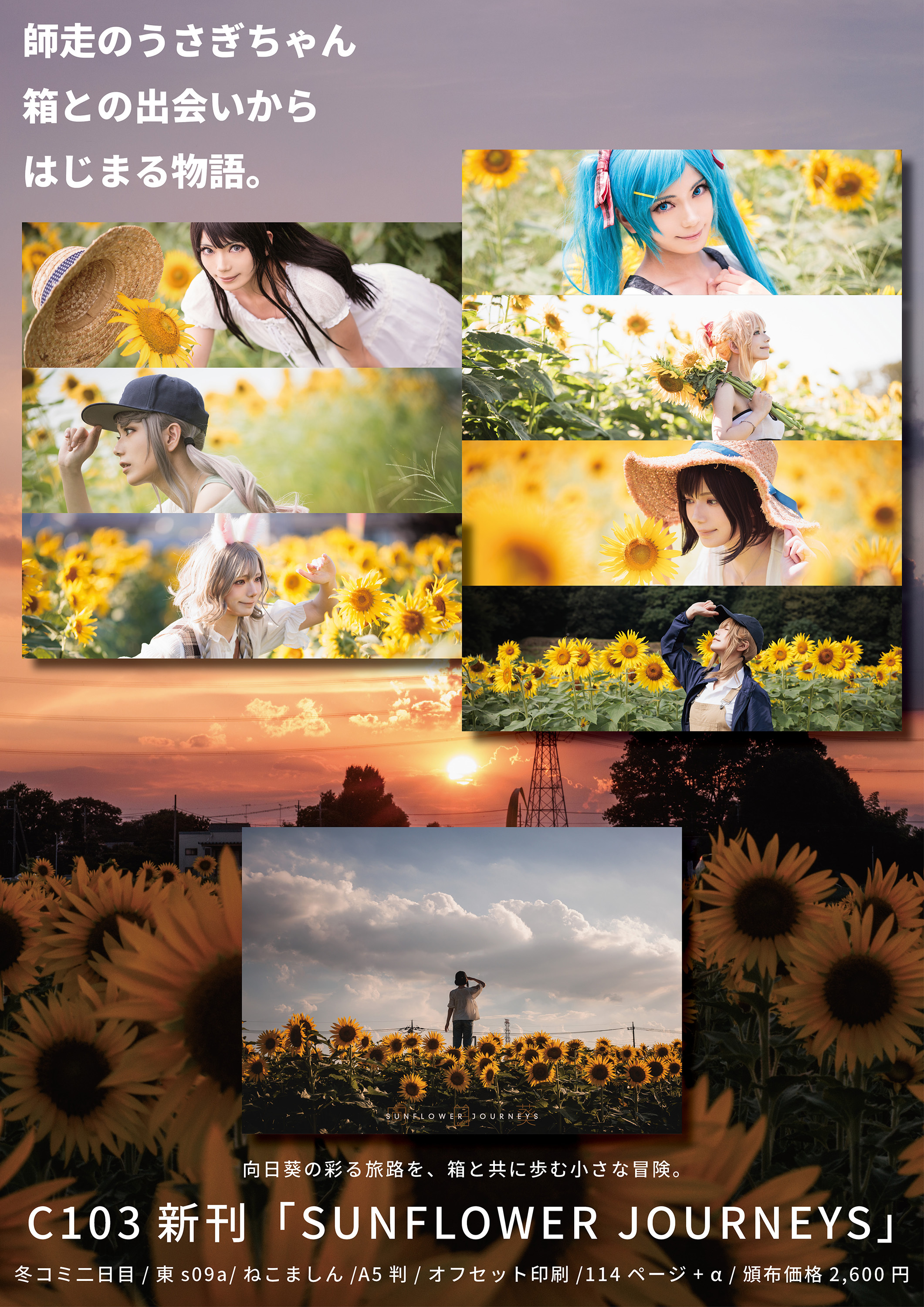 SUNFLOWER JOURNEYS - ねこましん - BOOTH