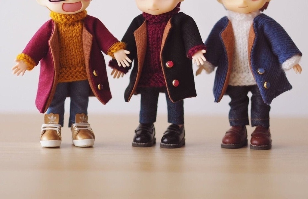 オビツ11 コート | 3色 - Moko's Dolls - BOOTH