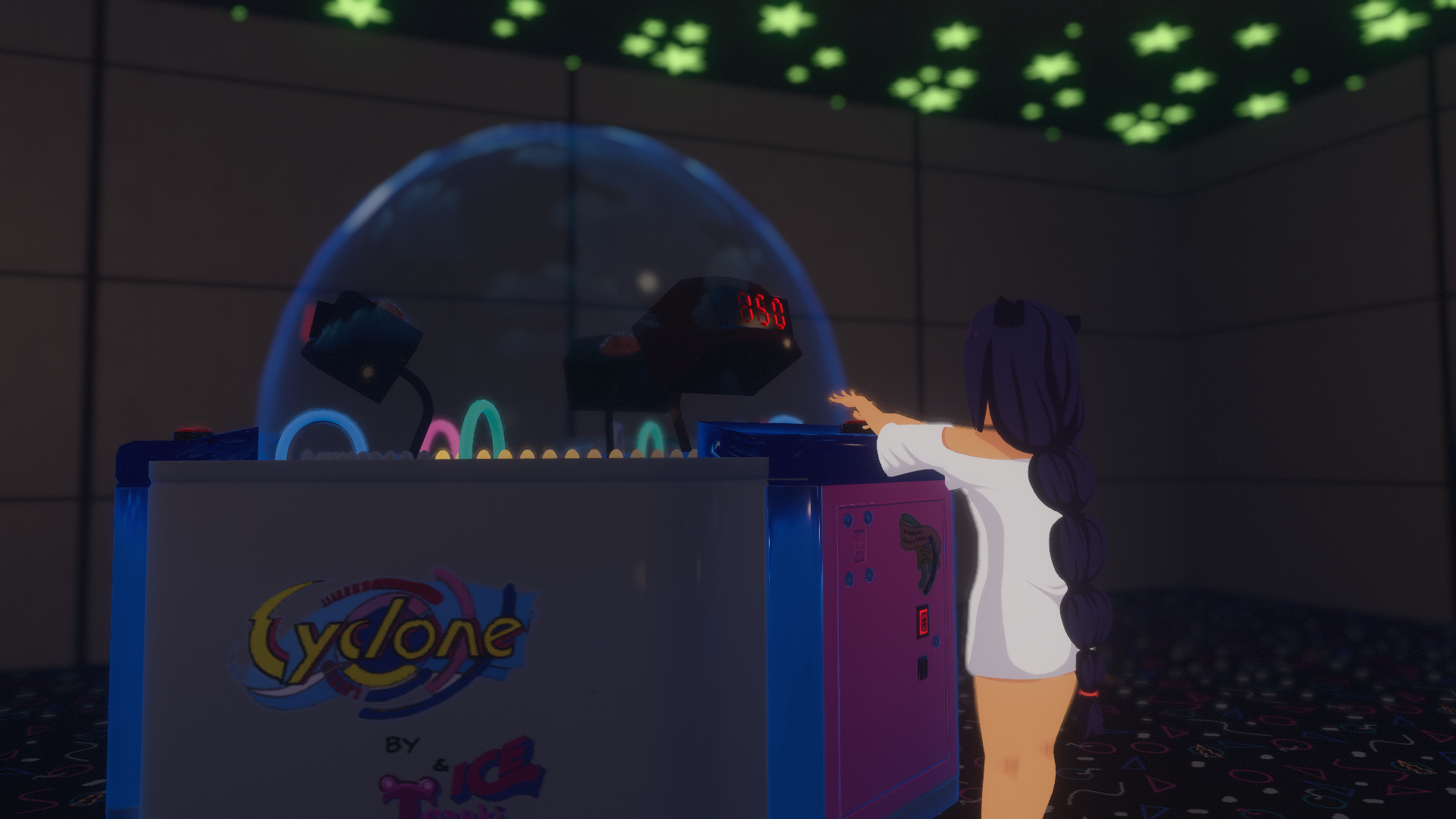 Cyclone Arcade Game for VRChat - アメリカの懐かしいゲーセンゲーム - Tanuki Art - BOOTH
