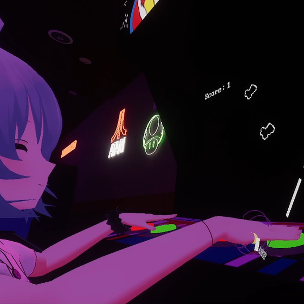 Asteroids Arcade Game for VRChat - レトロアーケードゲーム「アステロイド」 - Tanuki Art - BOOTH
